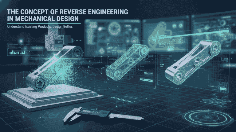 The Concept of Reverse Engineering in Mechanical Design | 4Dimensions ...