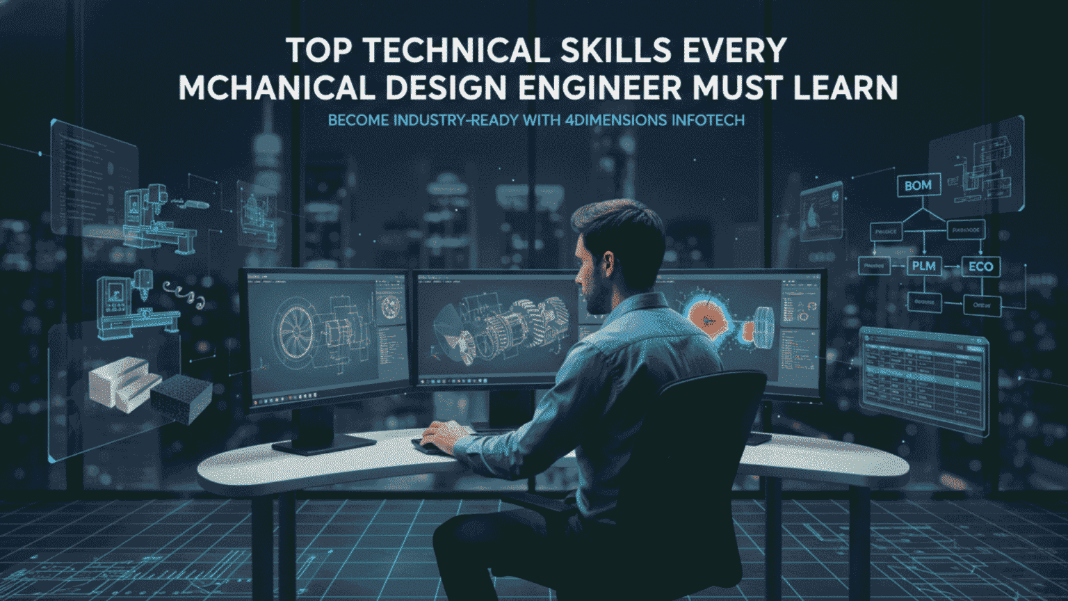 Top Technical Skills Every Mechanical Design Engineer Must Learn - 4di